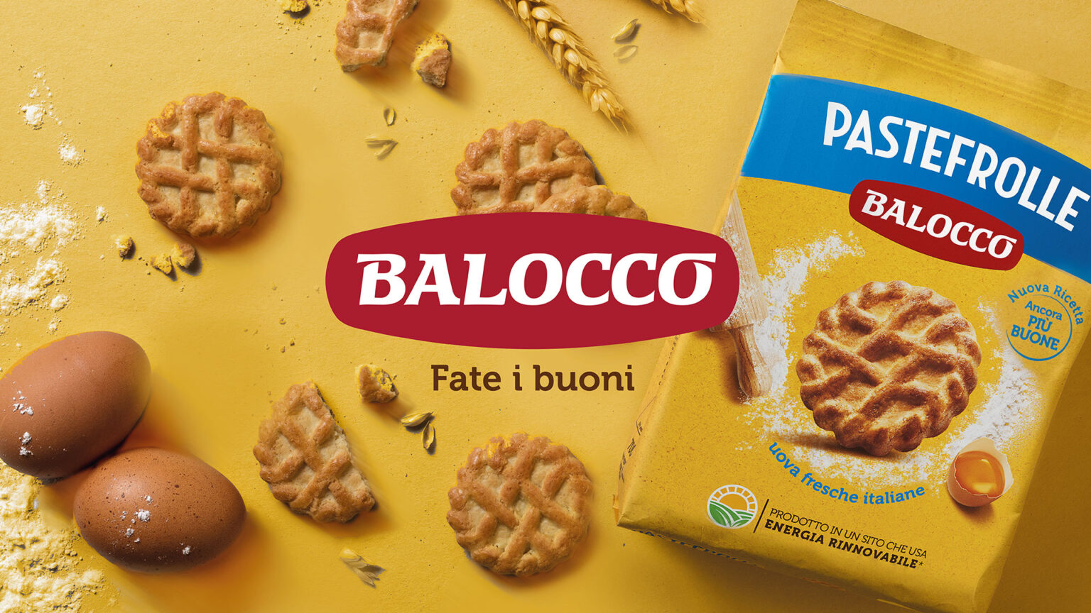 Balocco: packaging design of frollini - RBA Design